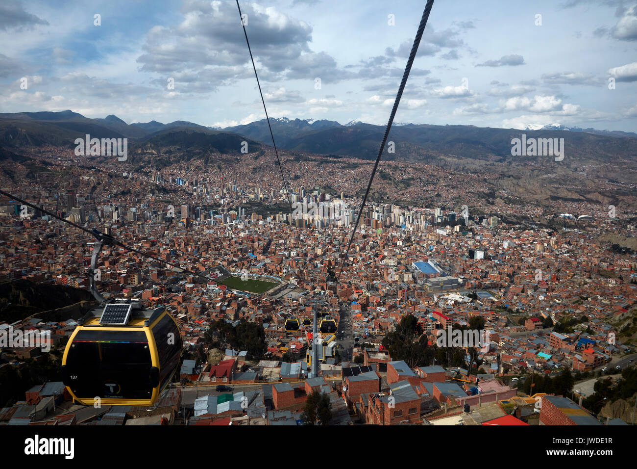 Mi teleferico aerial cable hi-res stock photography and images - Alamy