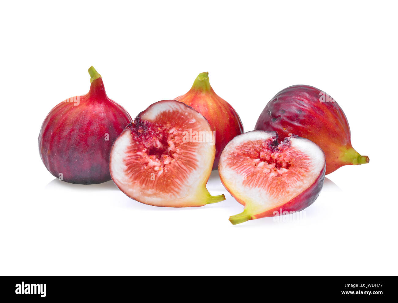 fig fruit isolated on white background Stock Photo - Alamy