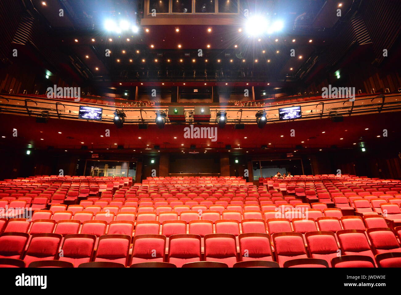 Performance art center, view from stage Stock Photo - Alamy
