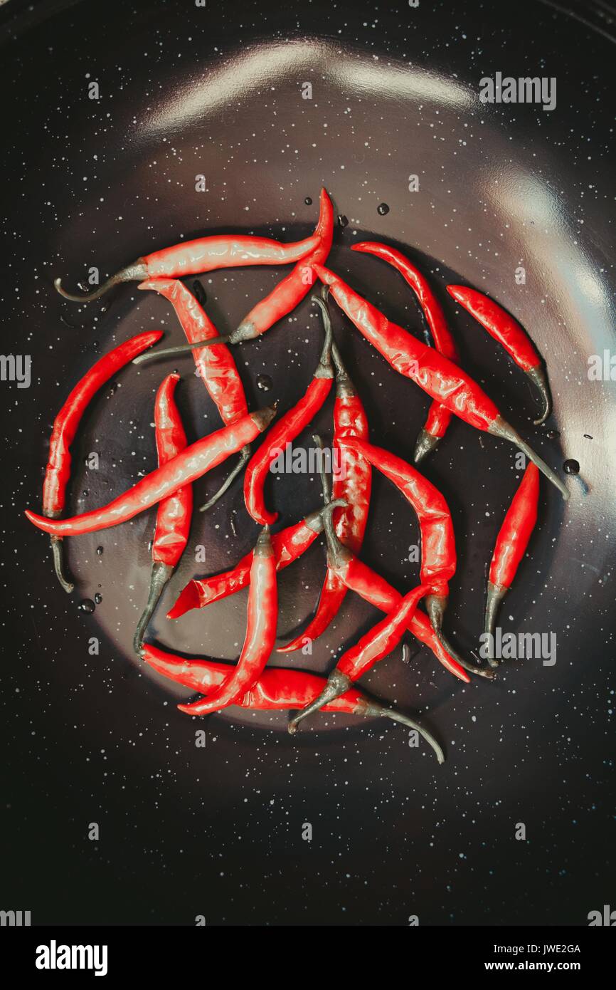 Red cooking oil hi-res stock photography and images - Alamy