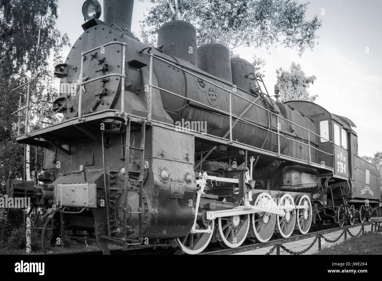 Locomotive stands hi-res stock photography and images - Alamy