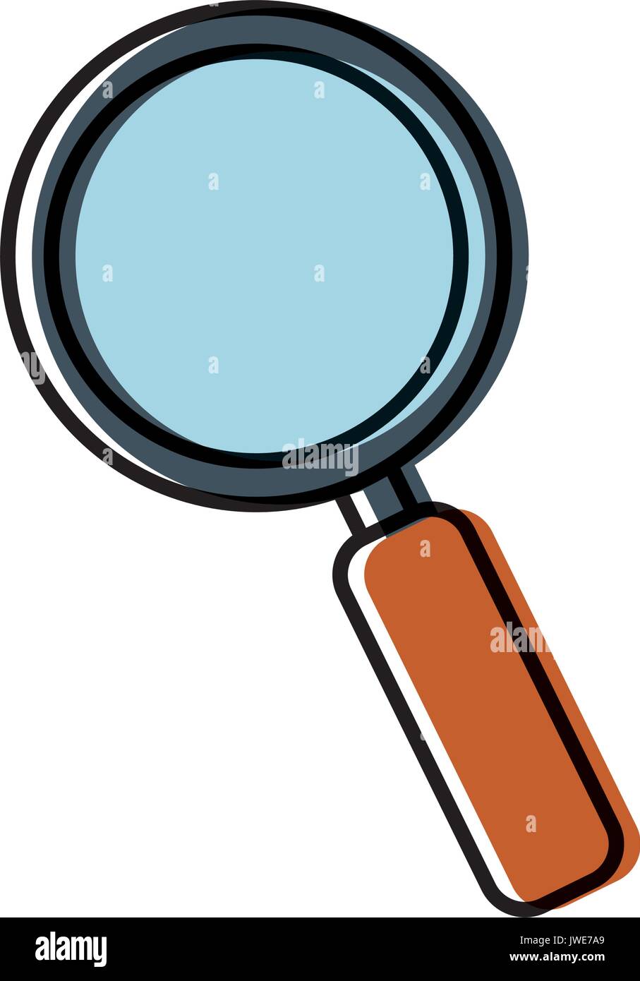 magnifying glass icon Stock Vector Image & Art - Alamy