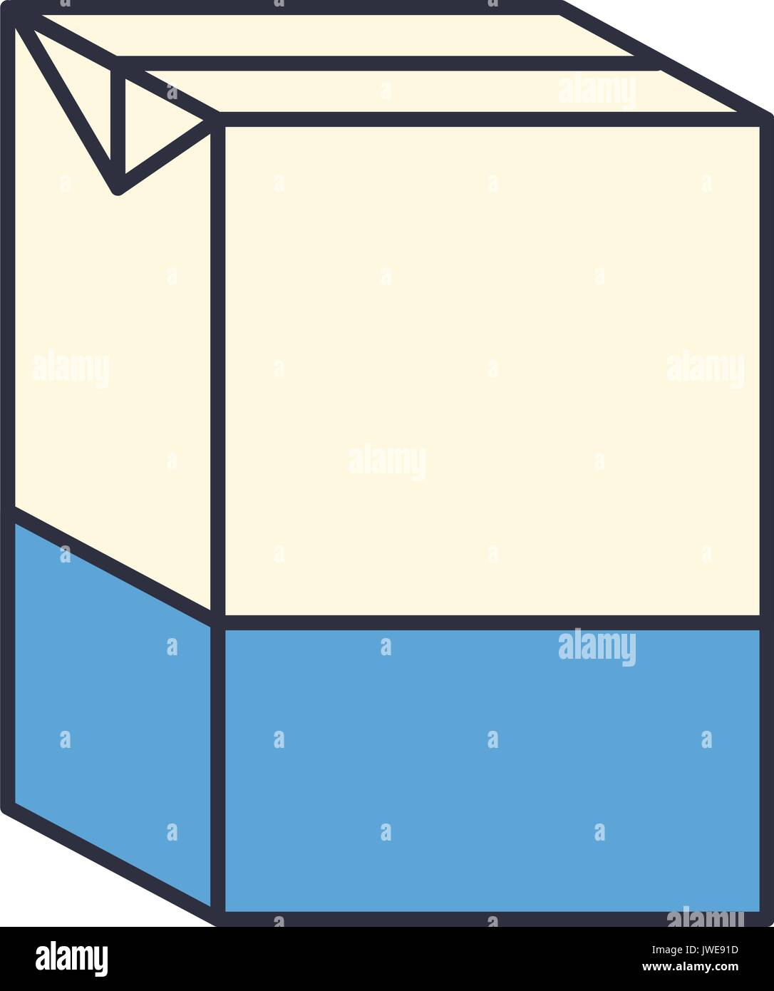 milk box icon Stock Vector Image & Art - Alamy