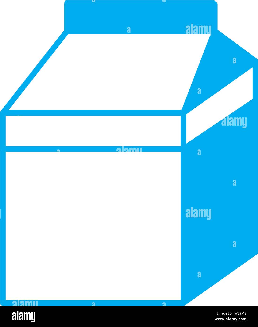 milk box icon Stock Vector Image & Art - Alamy