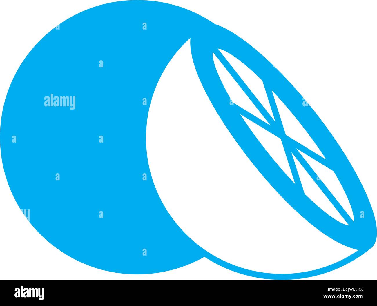 lemon slice icon Stock Vector Image & Art - Alamy