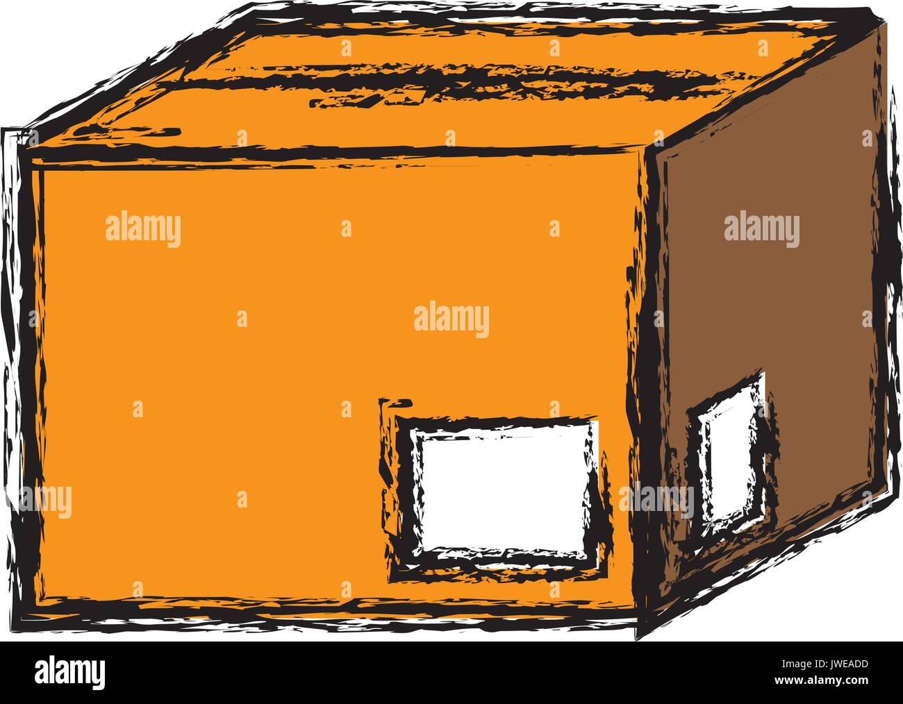 carton box icon Stock Vector Image & Art - Alamy