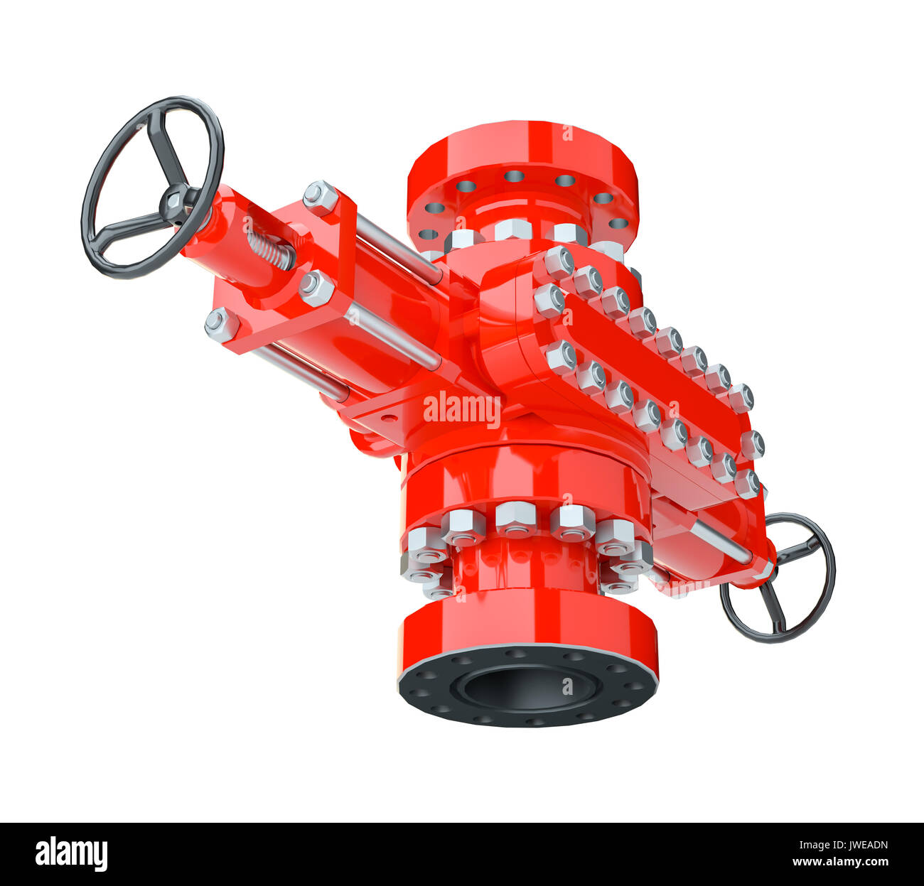 Blowout preventer, isolated Stock Photo - Alamy