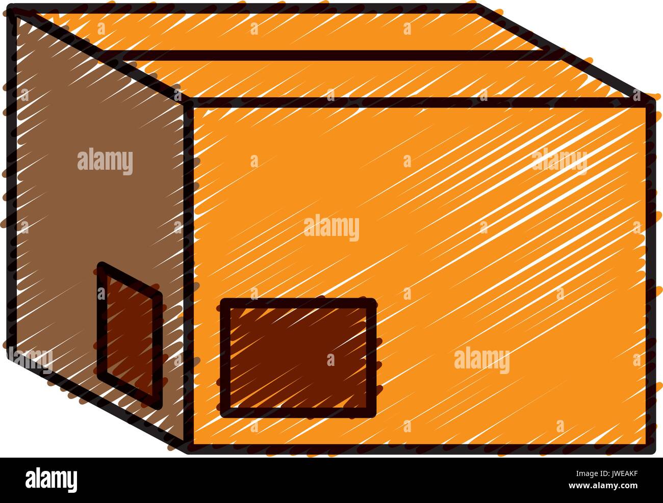 carton box icon Stock Vector Image & Art - Alamy