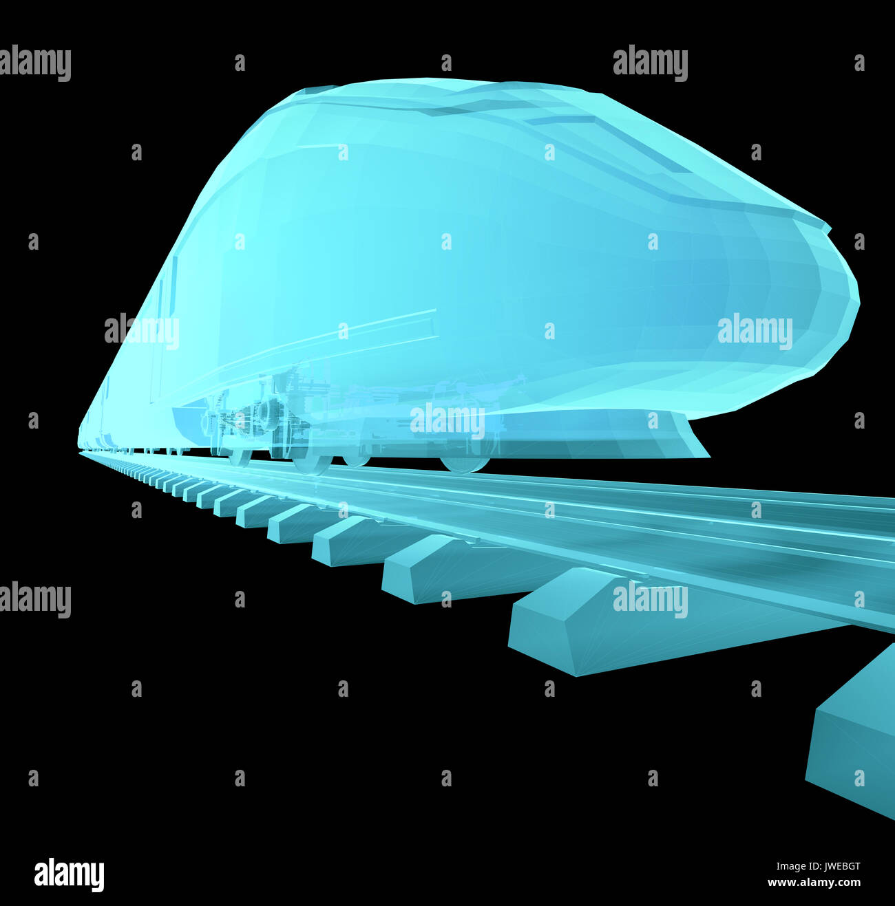 Train x ray hi-res stock photography and images - Alamy