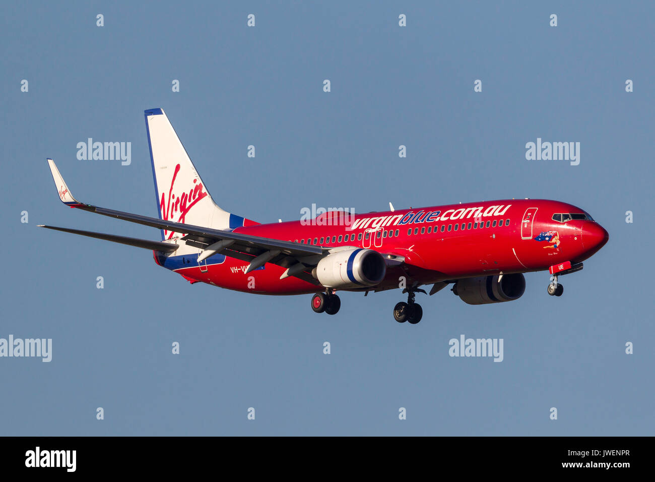 Virgin airlines airplane hi-res stock photography and images - Alamy