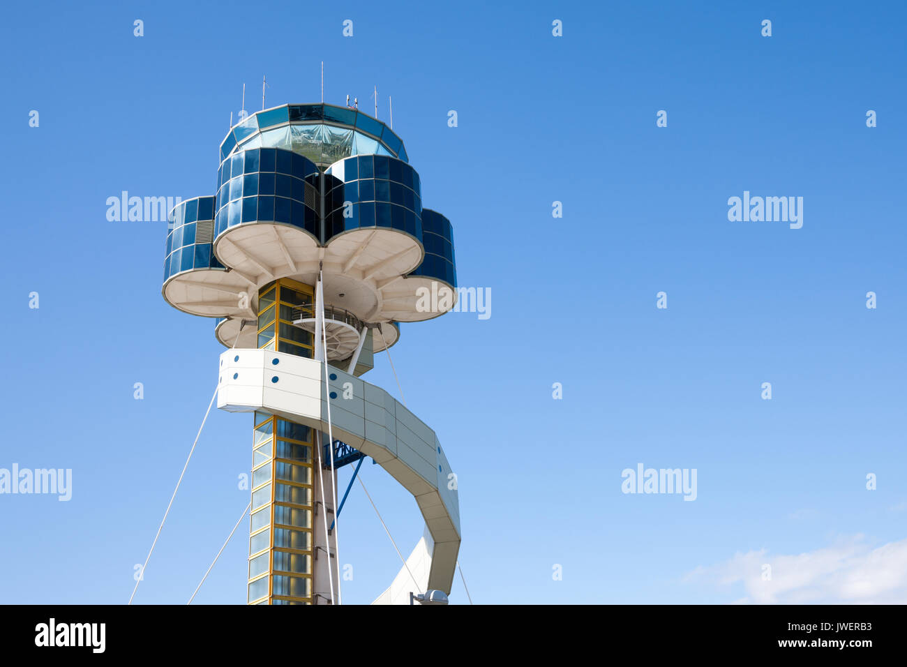Sydney Airport air traffic control tower Stock Photo - Alamy