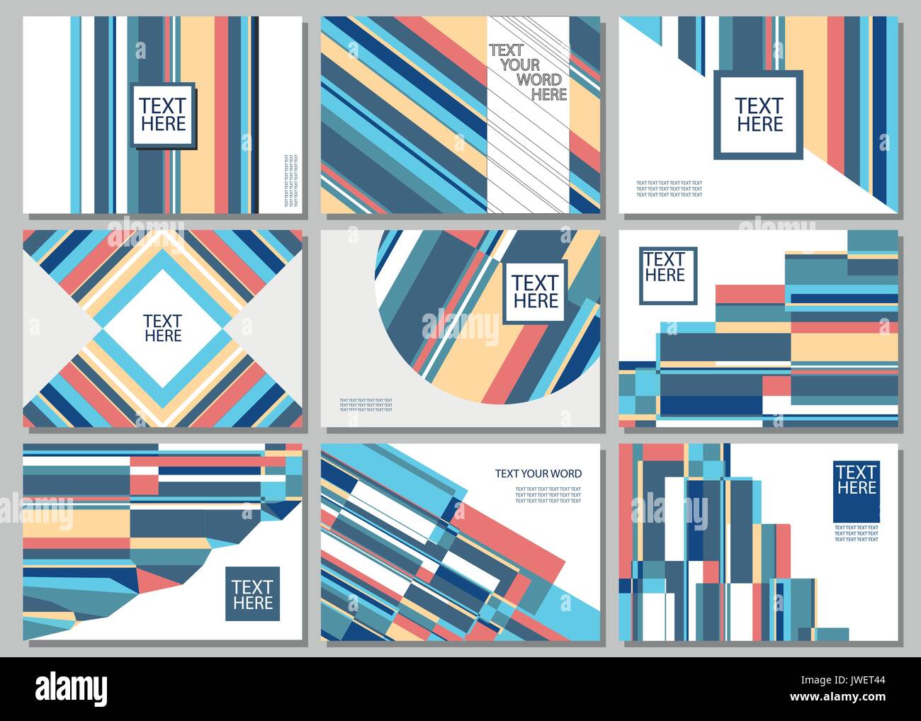 Front page vector vectors Stock Vector Images - Alamy