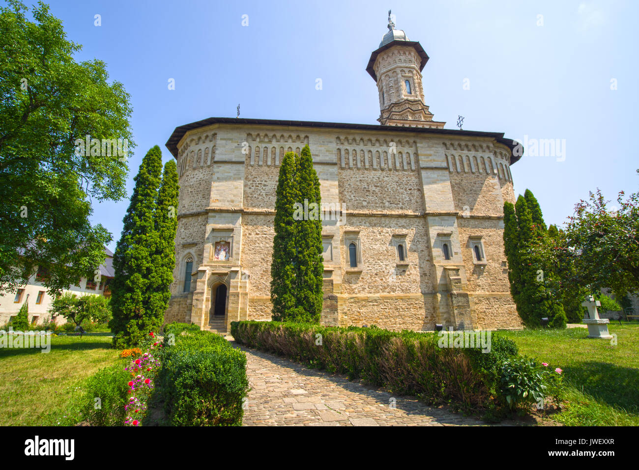 Dragomirna Monastery church is the tallest medieval monastery from ...