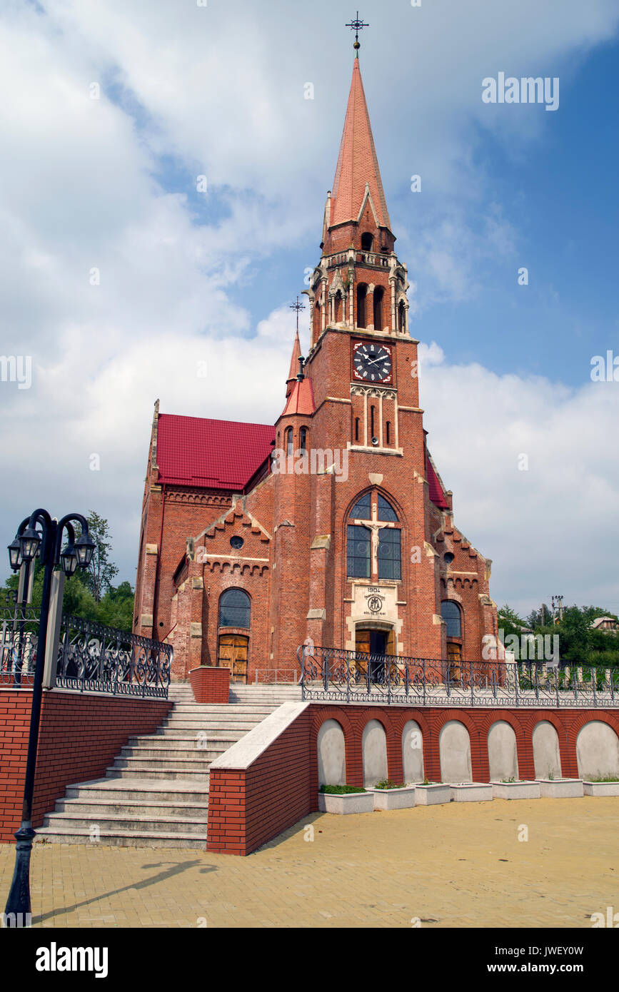 Holy Virgin Mary Basilica from Cacica, Romania was built in new gothic ...