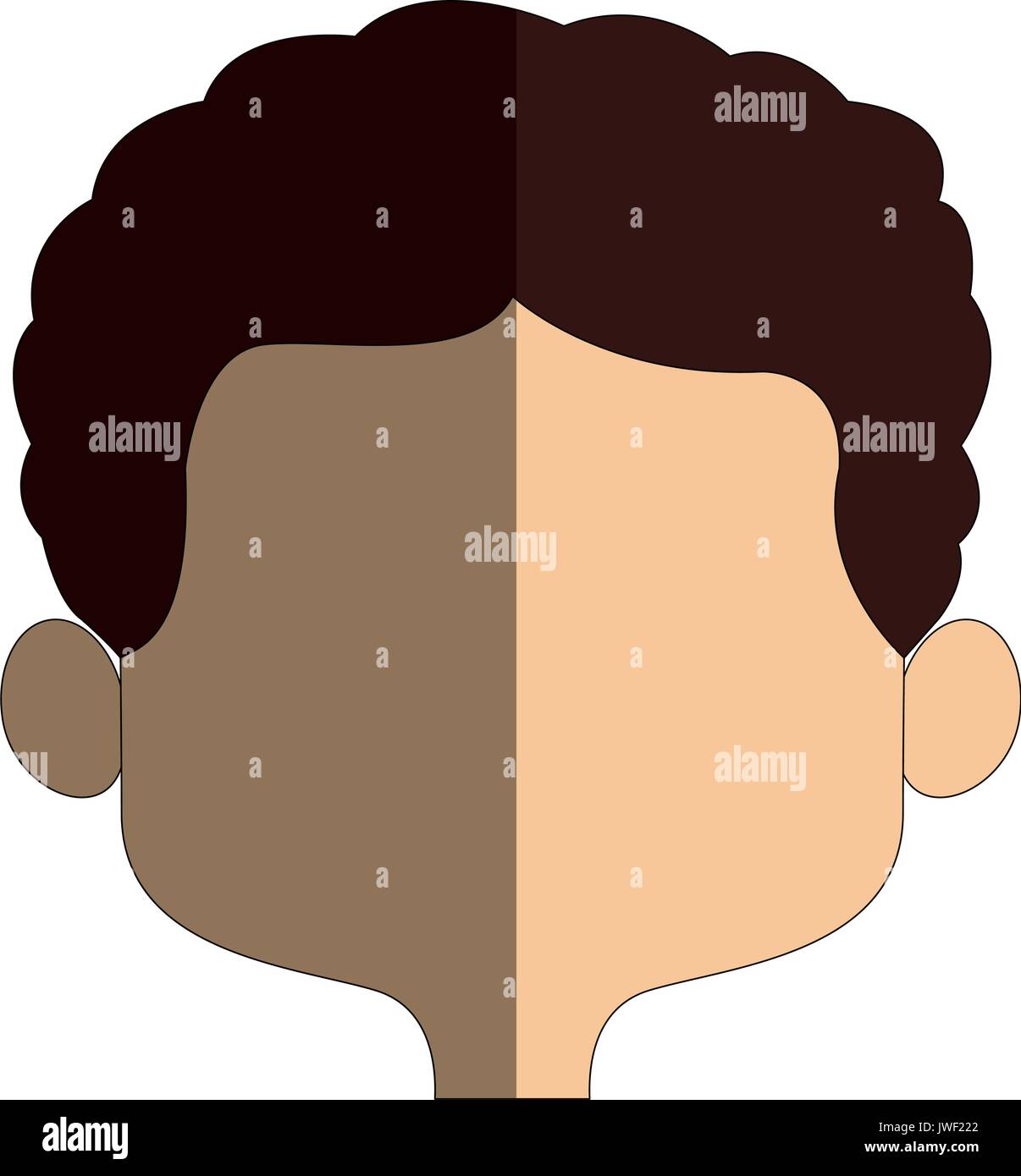 cartoon man face avatar character male cute Stock Vector Image & Art ...