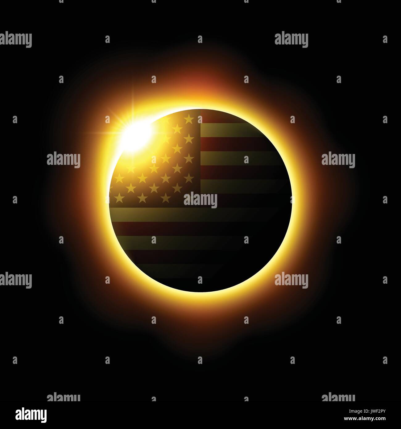Eclipse flag hi-res stock photography and images - Alamy