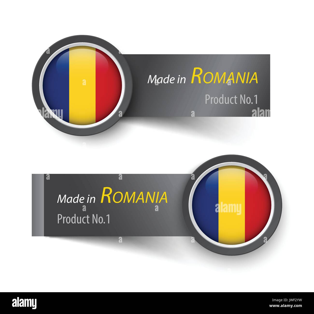 Romania flag in circle hi-res stock photography and images - Alamy