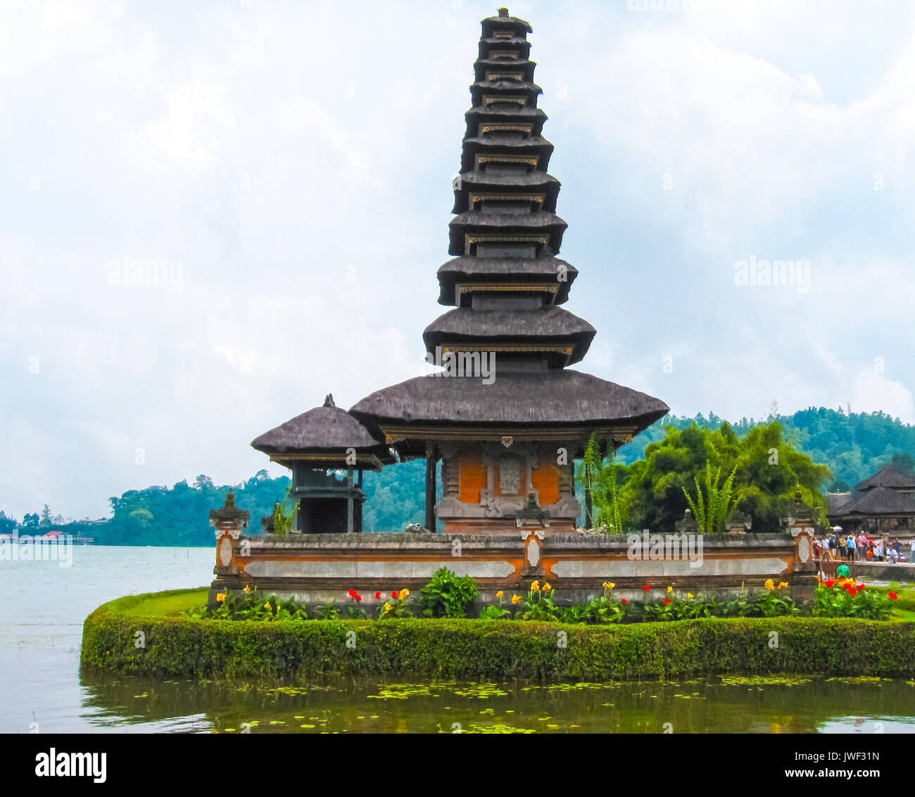 Pura Ulan Danu Beratan Water Temple in Bali Stock Photo - Alamy