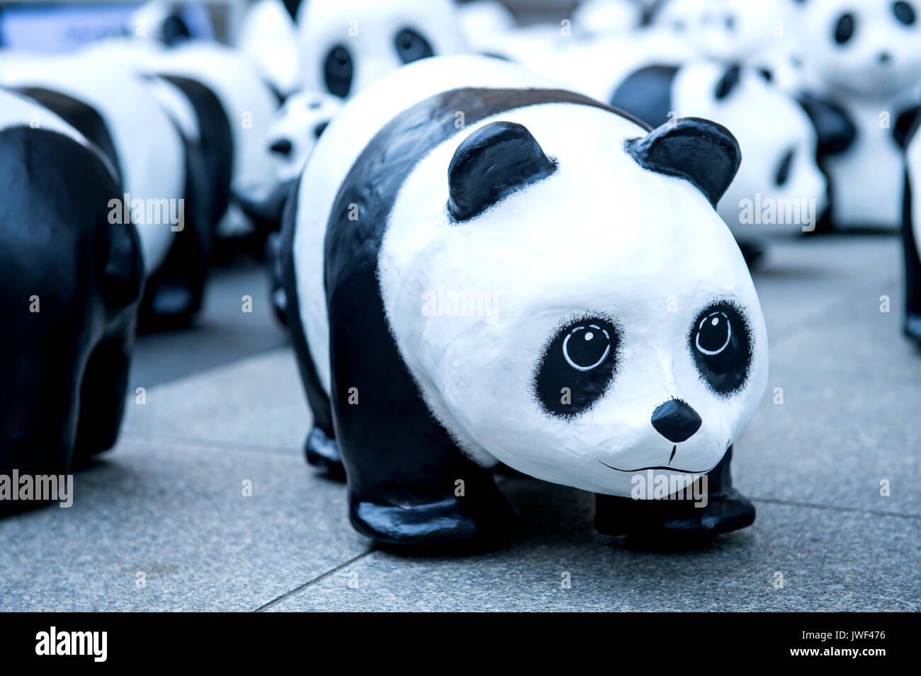 Panda sculptures hi-res stock photography and images - Alamy