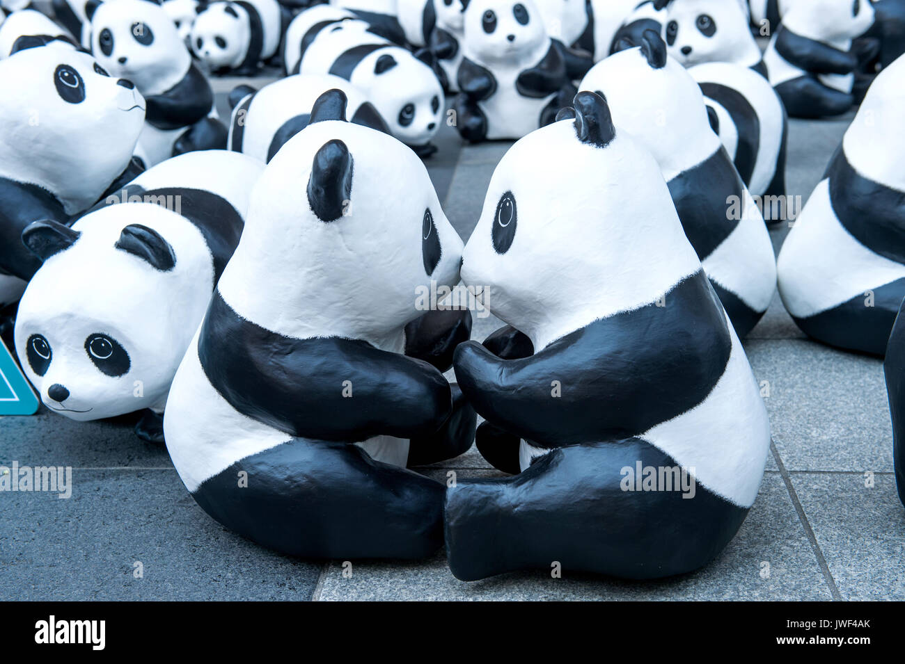 Panda sculptures hi-res stock photography and images - Alamy
