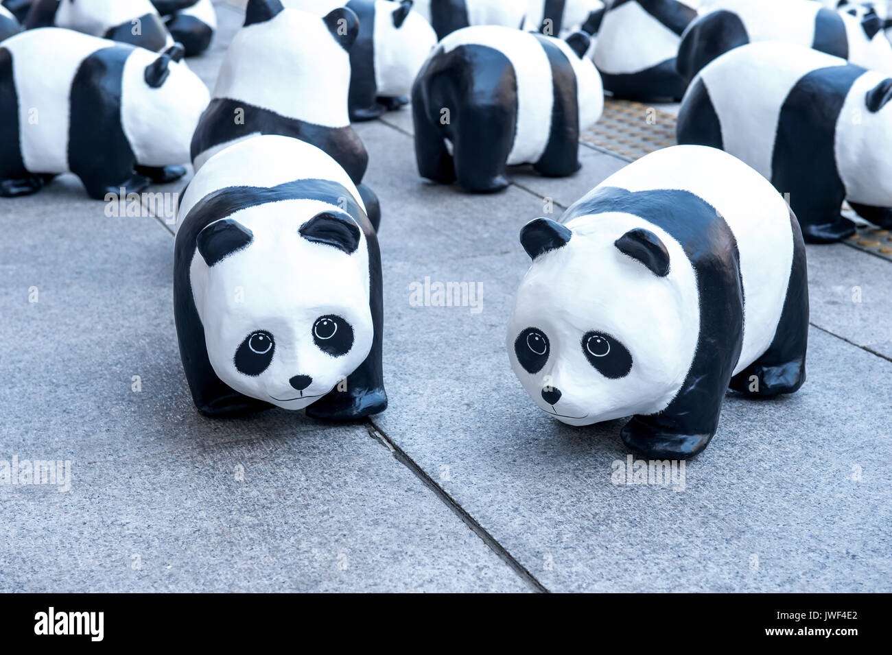 Chengdu panda sculpture hi-res stock photography and images - Alamy