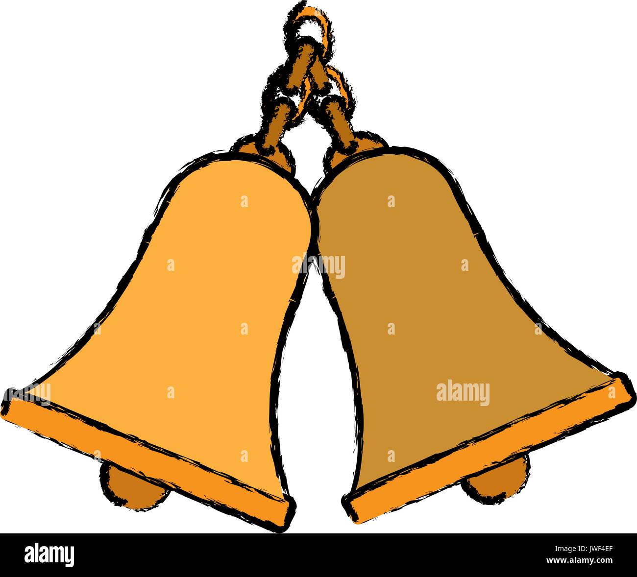 bell hang alarm event element icon Stock Vector Image & Art - Alamy