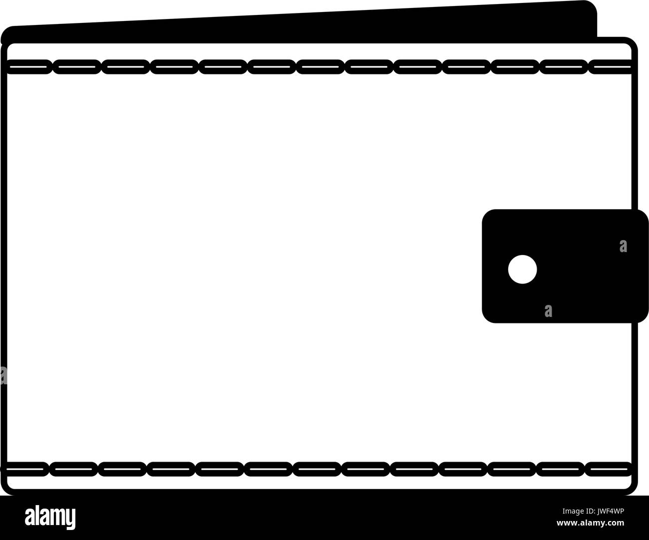wallet empty money business pocket icon vector illustration Stock ...