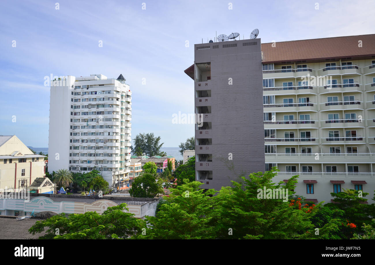 Pattaya, Thailand - Jun 20, 2017. Modern buildings in Pattaya, Thailand ...
