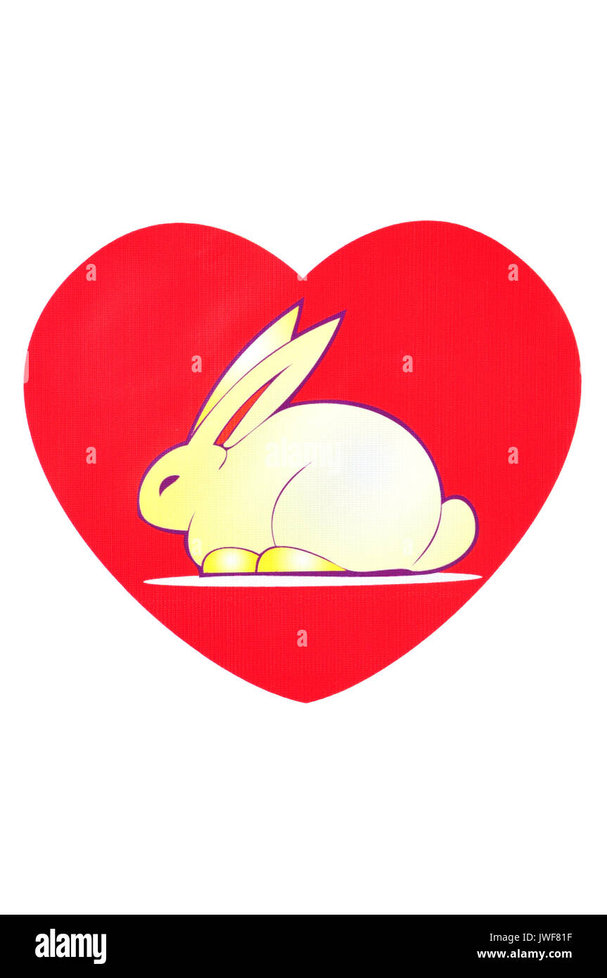 Red heart in family Cut Out Stock Images & Pictures - Alamy