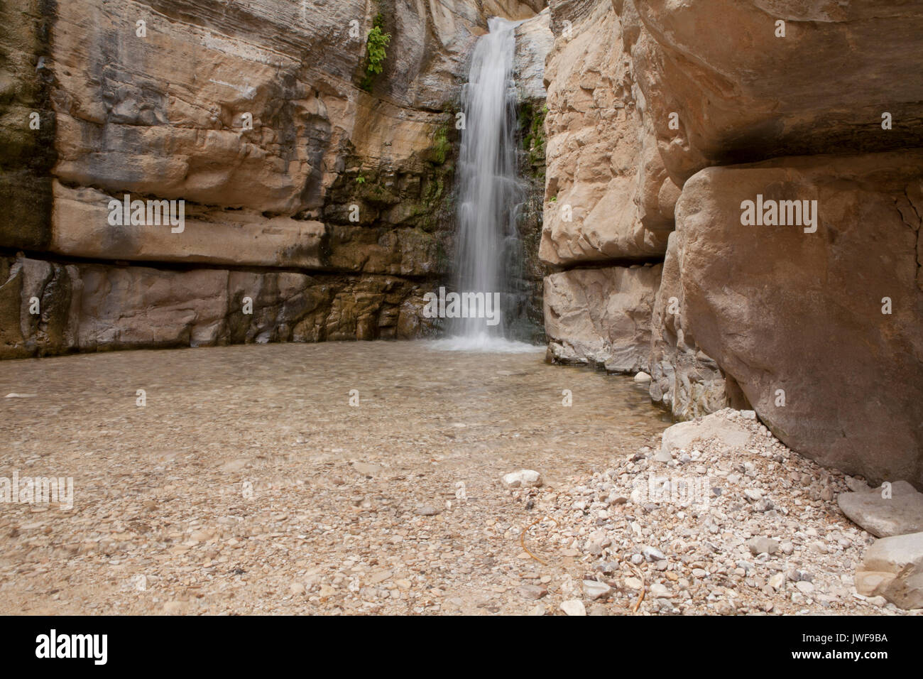 Waterfalls in Israel, Views of the Holy Land Stock Photo - Alamy