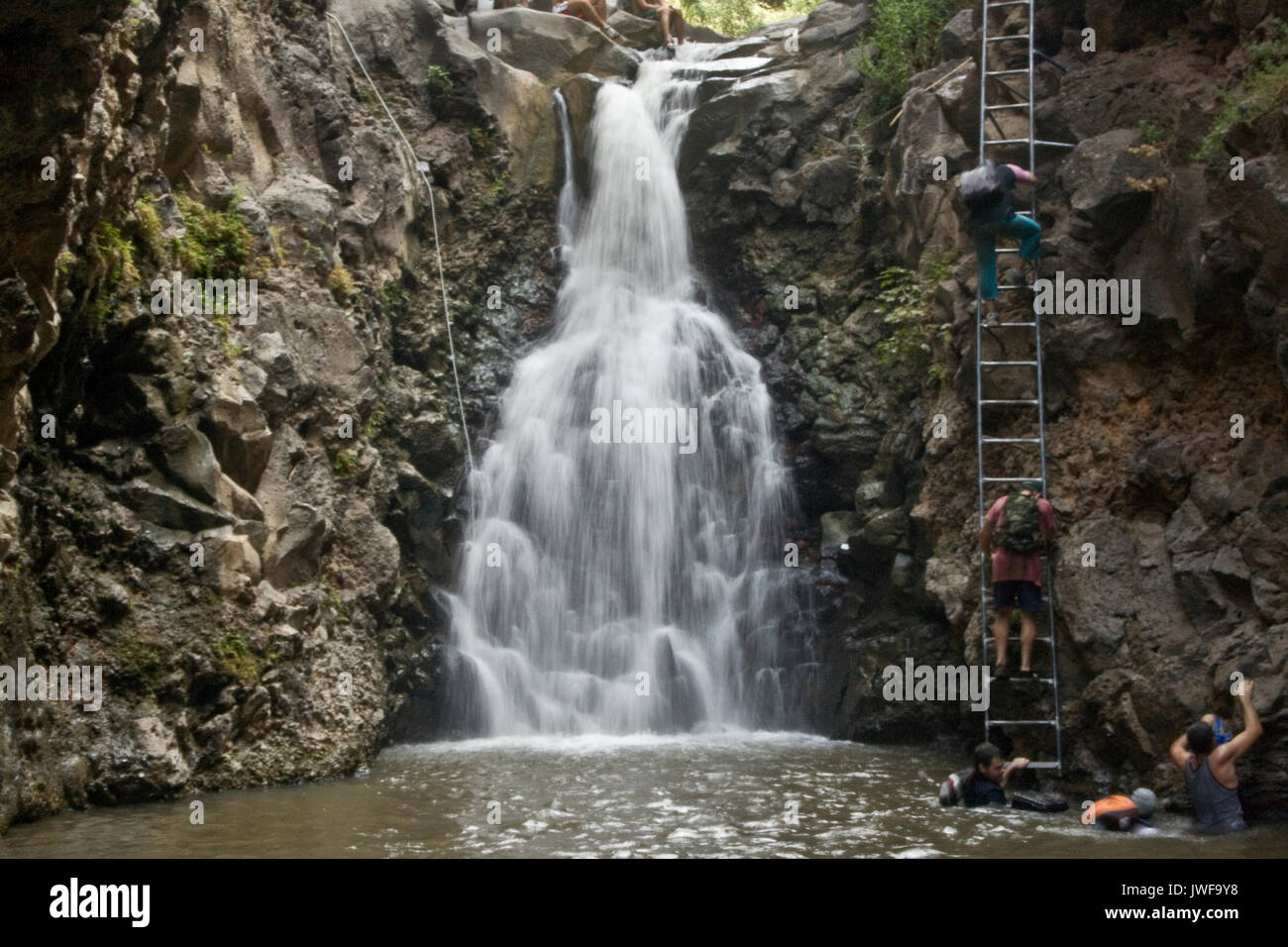 Waterfalls in Israel, Views of the Holy Land Stock Photo - Alamy
