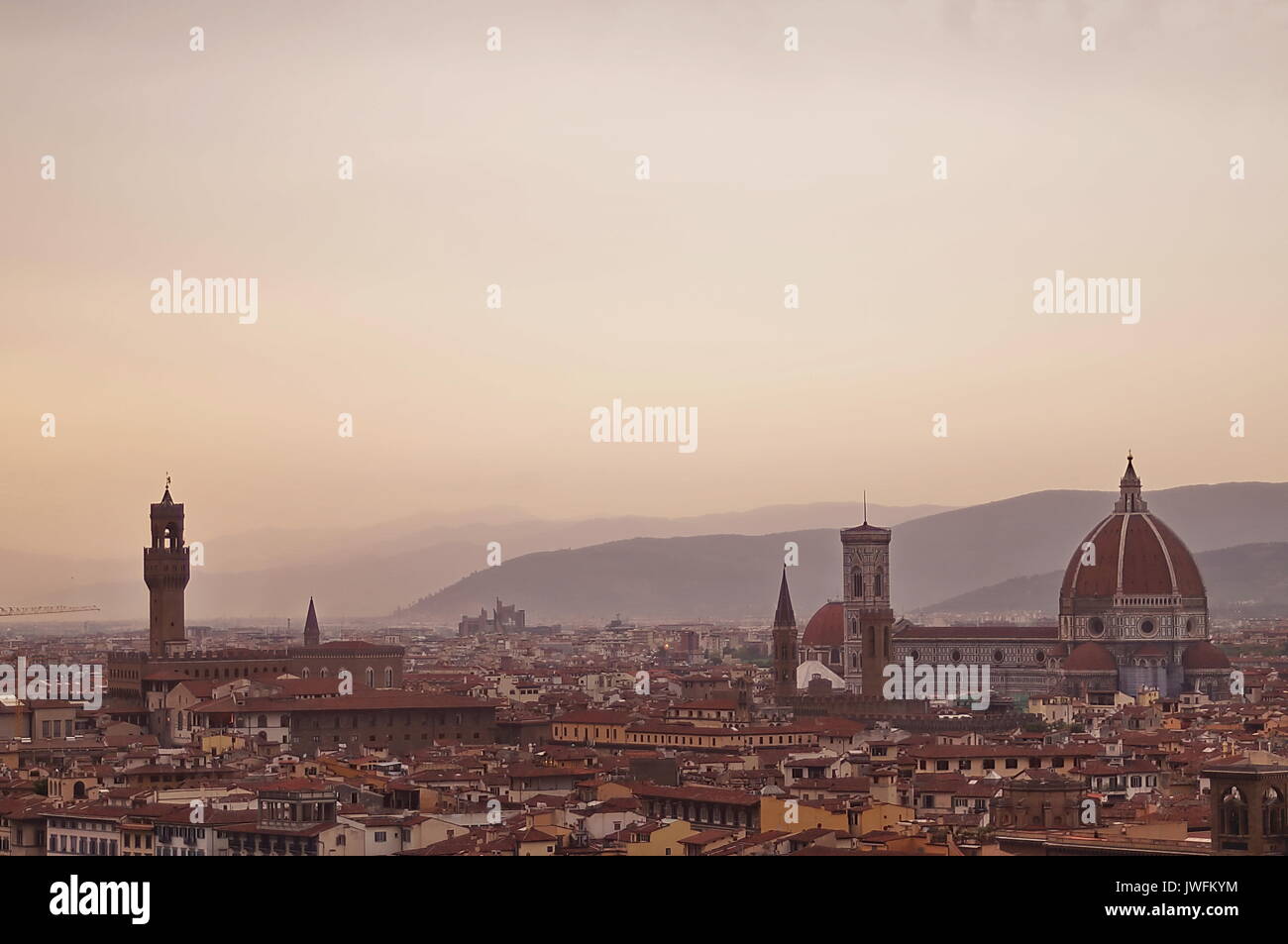 Florentine sunset hi-res stock photography and images - Alamy