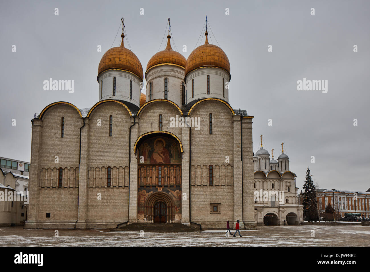 Churches at the red square Stock Photo - Alamy