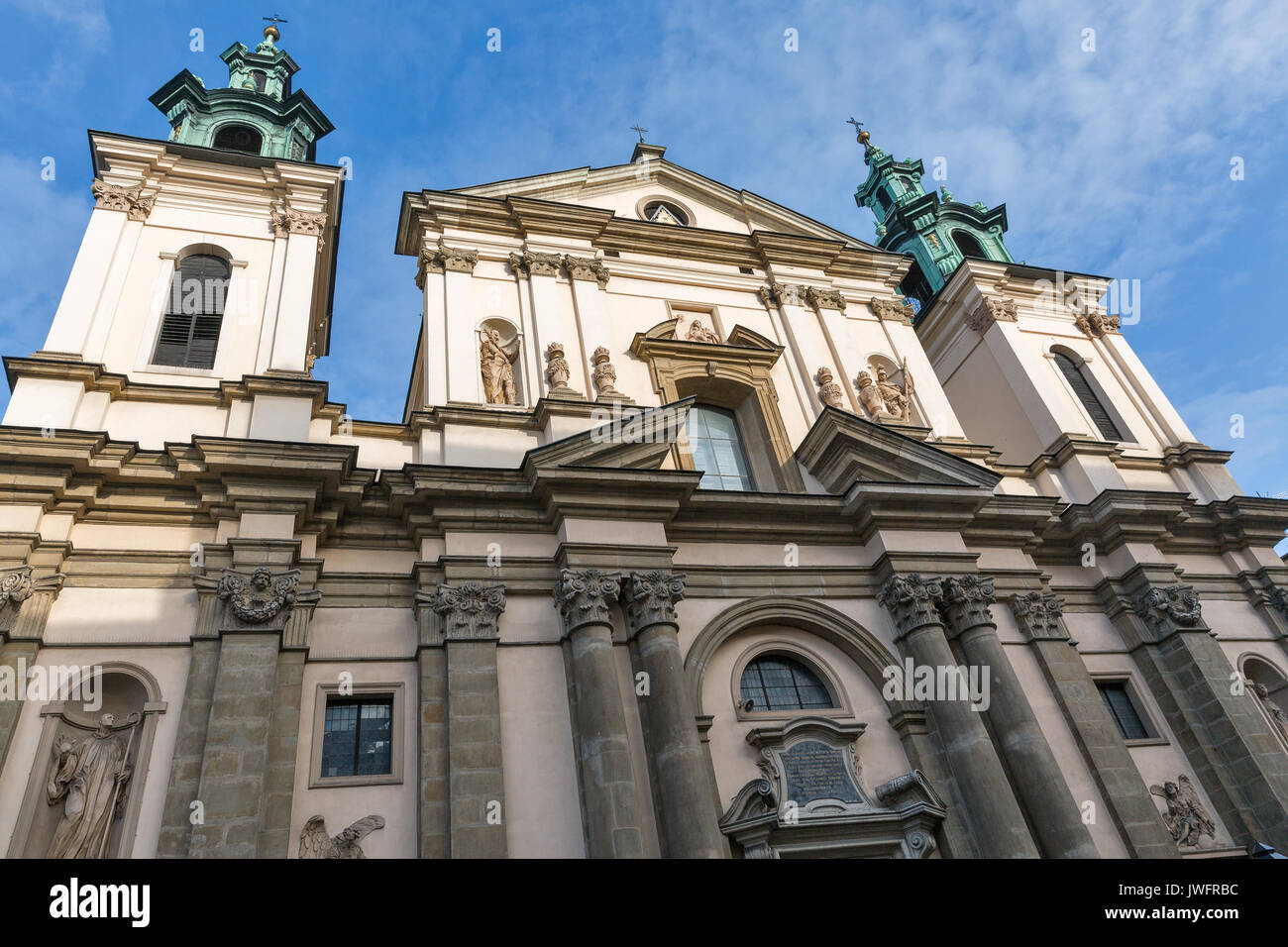 Roman Catholic Parish Church of St Anne in Krakow Old Town, Poland ...