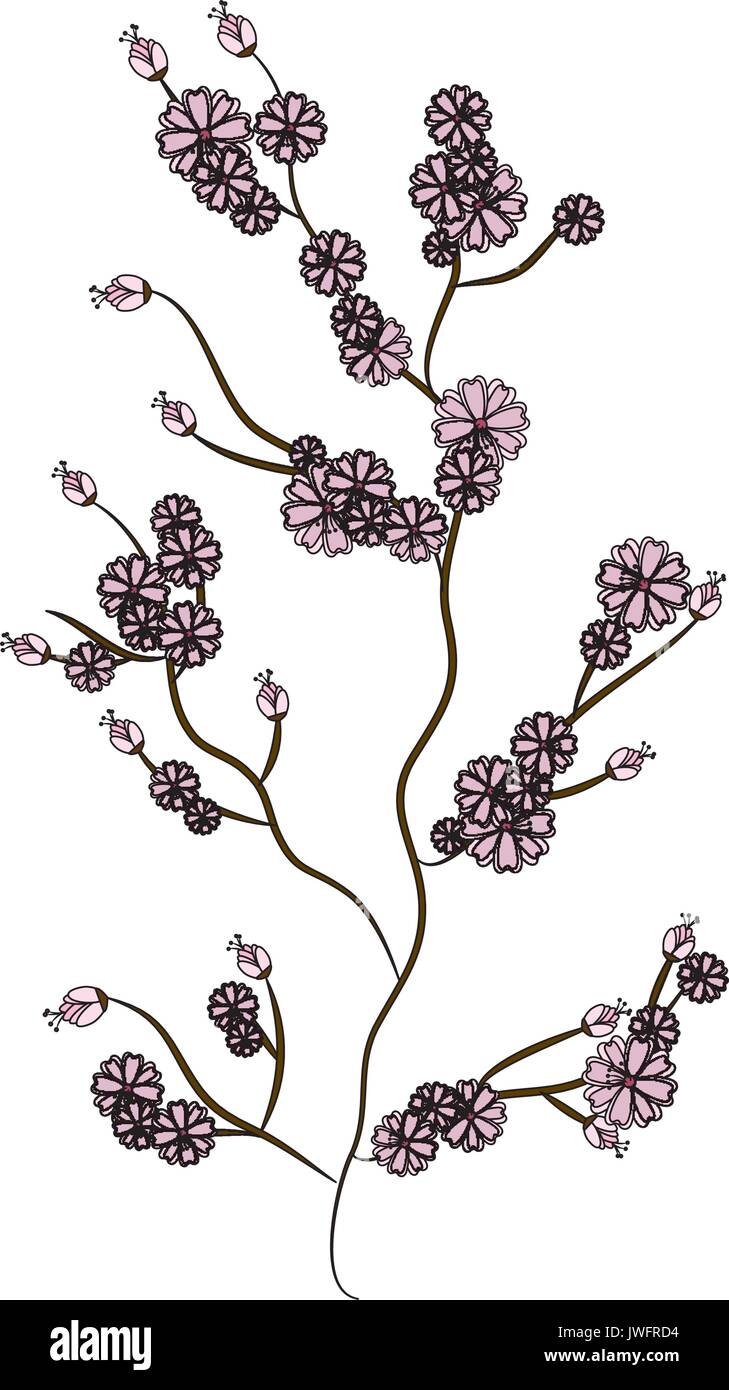 Japanese Flower Design Simple