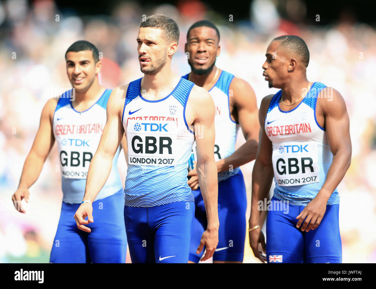 The Great Britain Men's Relay Team Adam Gemini, Daniel Talbot ...