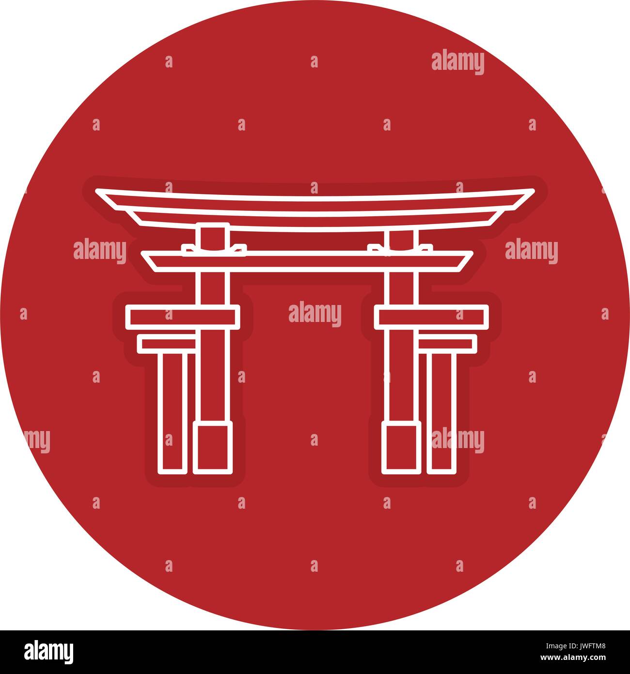Asian portal culture icon hi-res stock photography and images - Alamy