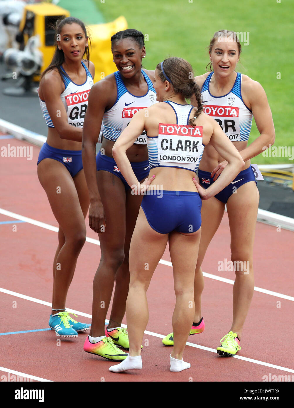 The Great Britain 4x400m Women's Relay team Zoey Clark, Laviai Nielsen ... The Great Britain 4x400m Women's Relay team Zoey Clark, Laviai Nielsen ...