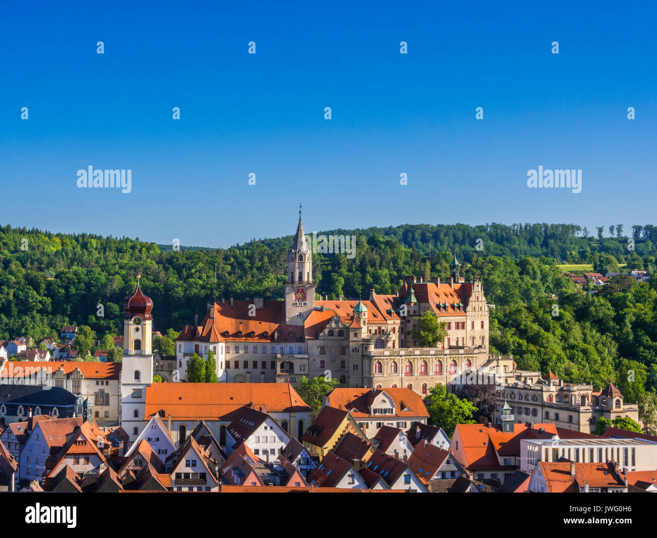 Stadt und schloss sigmaringen hi-res stock photography and images - Alamy