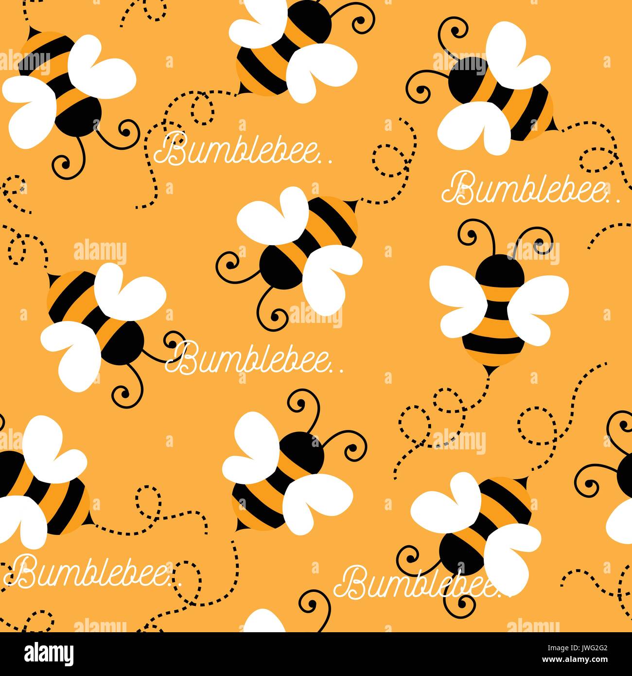 Bee pattern background . seamless pattern Stock Vector Image & Art - Alamy