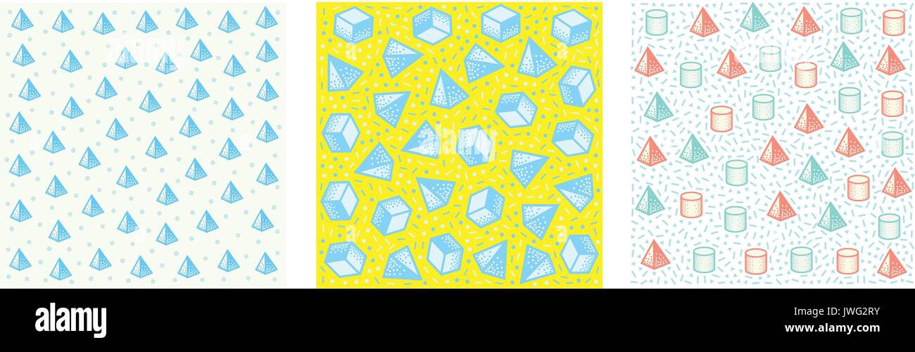 Repeating geometric vector pattern pattern Stock Vector Image & Art - Alamy
