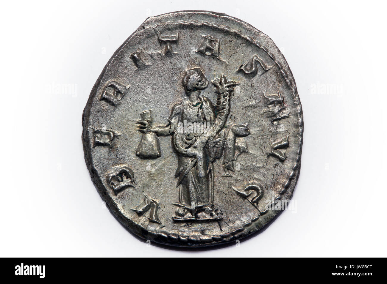Roman silver coins, denarius Stock Photo - Alamy
