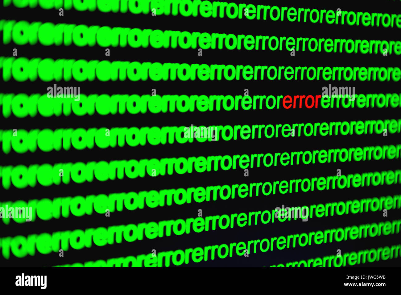 Close up of binary code infected by computer virus Stock Photo - Alamy