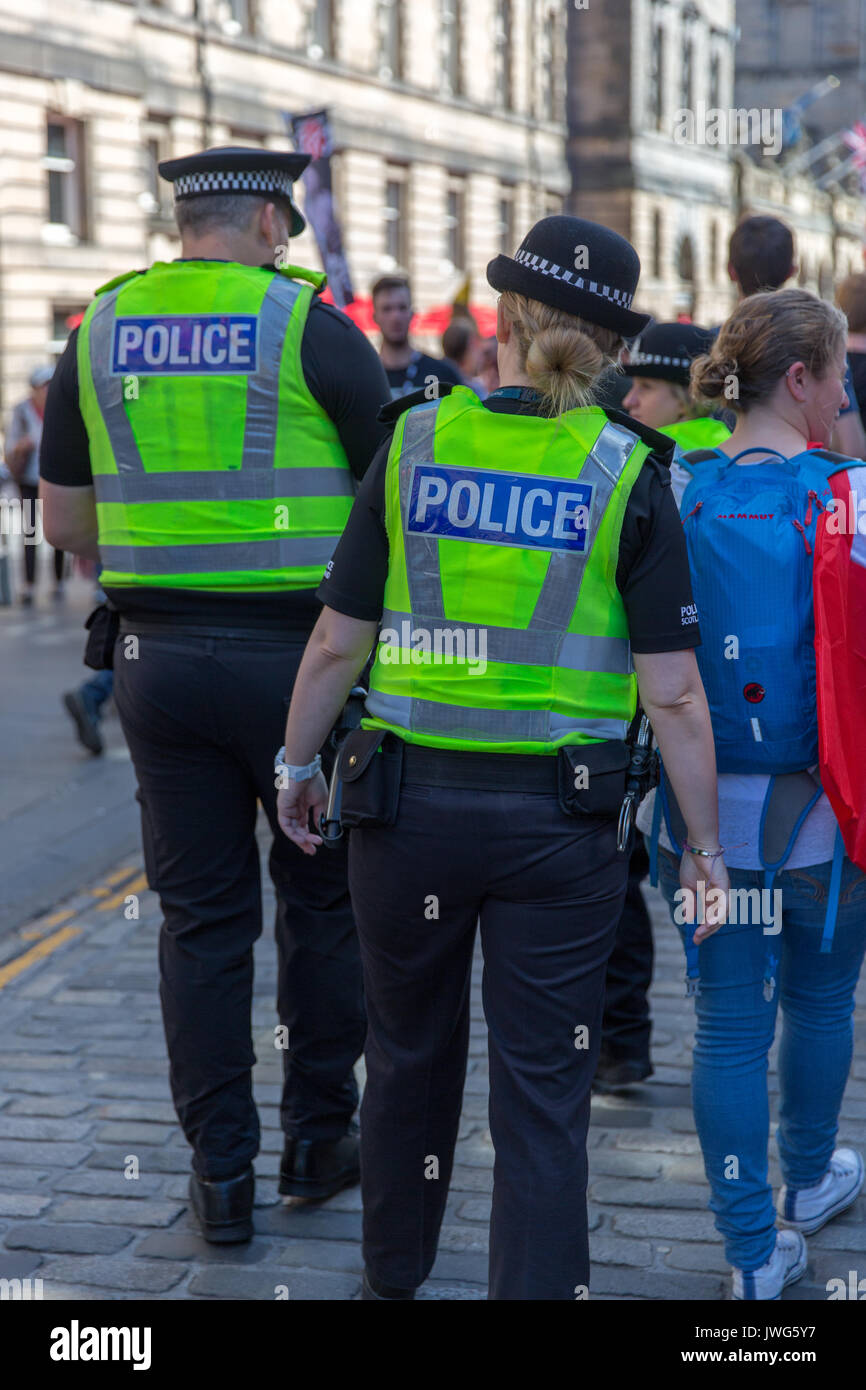 Scottish police uniform hi-res stock photography and images - Alamy