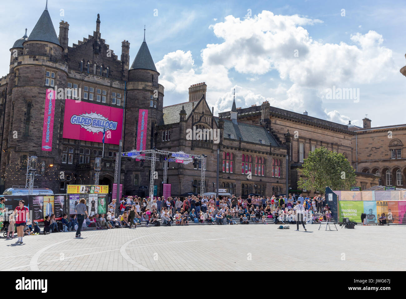 Teviot Row House, Home of The Gilded Balloon Theatre during The ...