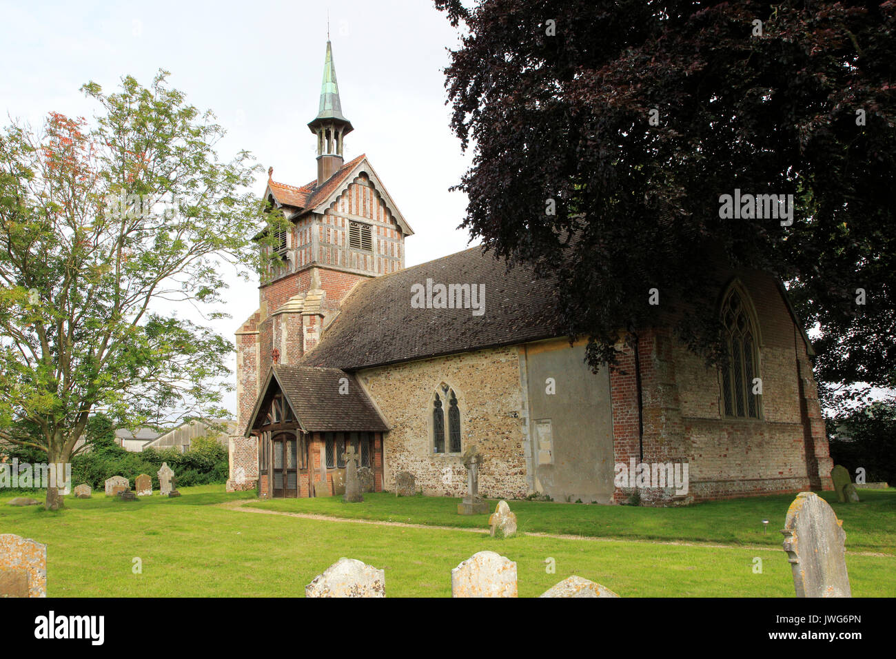 Church of Saint Mary, Swilland, Suffolk, England, UK Stock Photo - Alamy