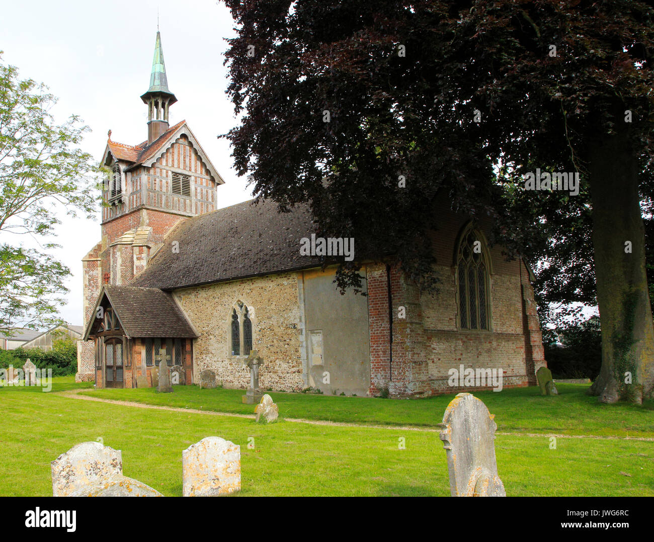 Church of Saint Mary, Swilland, Suffolk, England, UK Stock Photo - Alamy