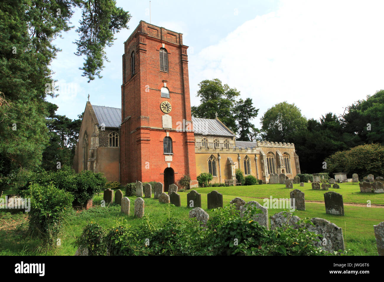 Church of Saint Mary the Virgin, Grundisburgh, Suffolk, England, UK ...
