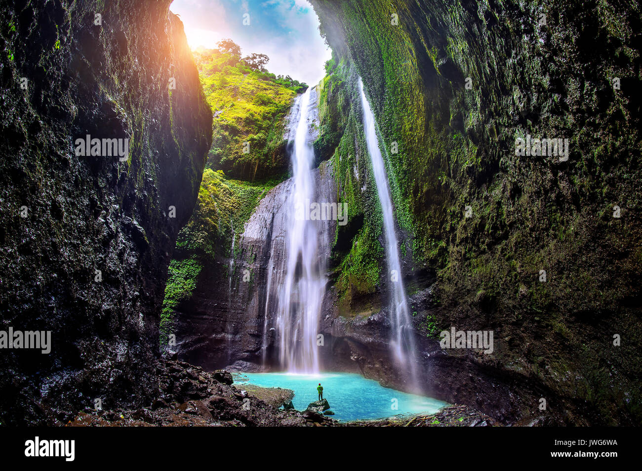 Madakaripura Waterfall is the tallest waterfall in Java and the second ...