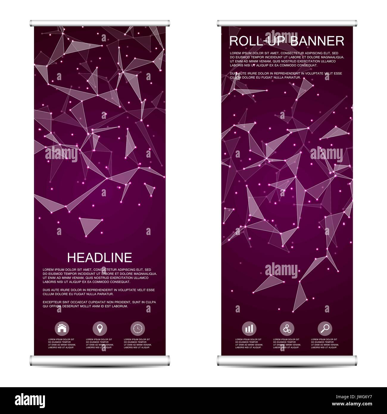 Roll up banner for presentation and publication. Medicine, science ...